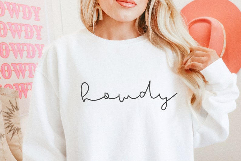 Farmhouse Font - Handwritten Script Font, Cricut Fonts, Cursive Font ...