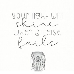 Bright Lights A Cute Handwritten Font TTF / OTF - Etsy