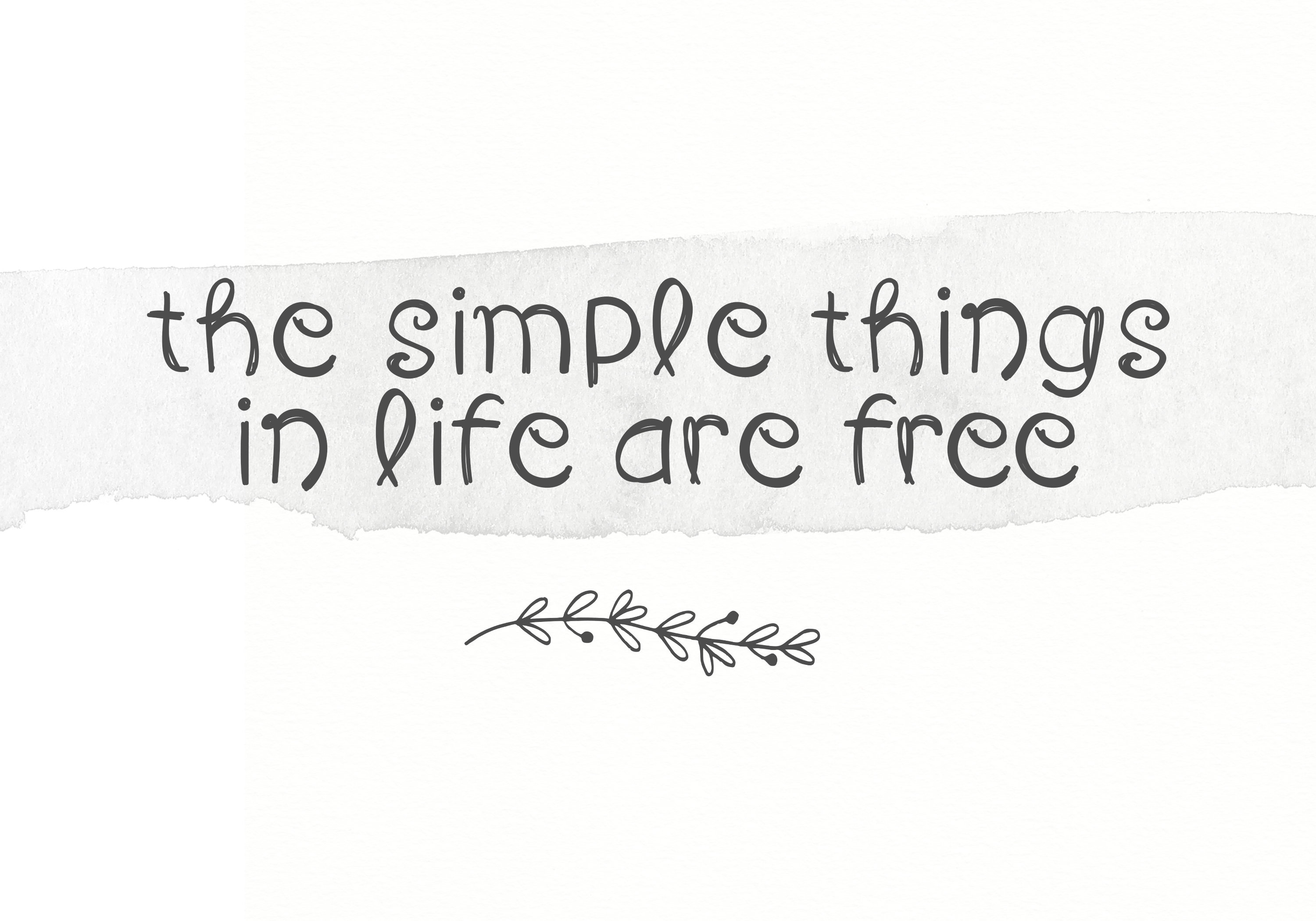 Simple Things Fun Handwritten Font TTF / OTF | Etsy