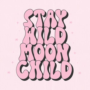 Stay Funky Font - Retro Font, Groovy Font, Bubbly Font, Shadow Font ...