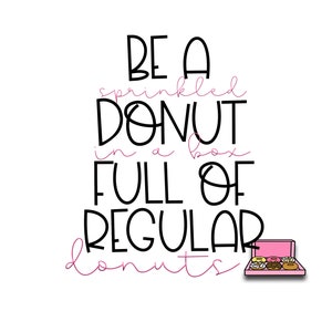 Sprinkled Donut Font - Fun Handwritten Font, Cricut Font, Fonts for ...
