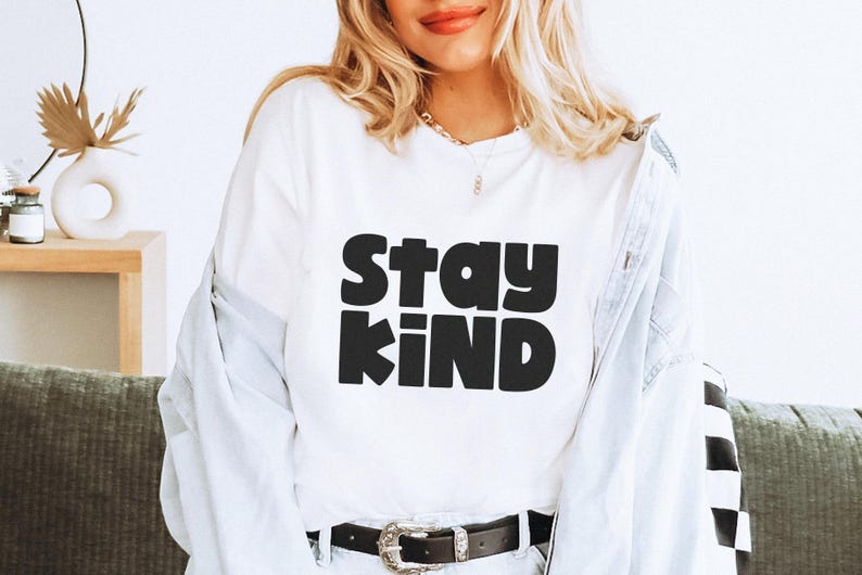 Like Okay Font - Bubbly Font, Cricut Fonts, Procreate Fonts, Canva ...