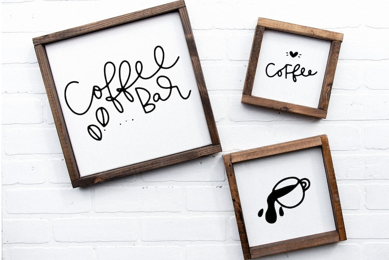 Coffee Shop Doodles - Fun Doodle Font - TTF / OTF, Cricut Font, Fonts ...