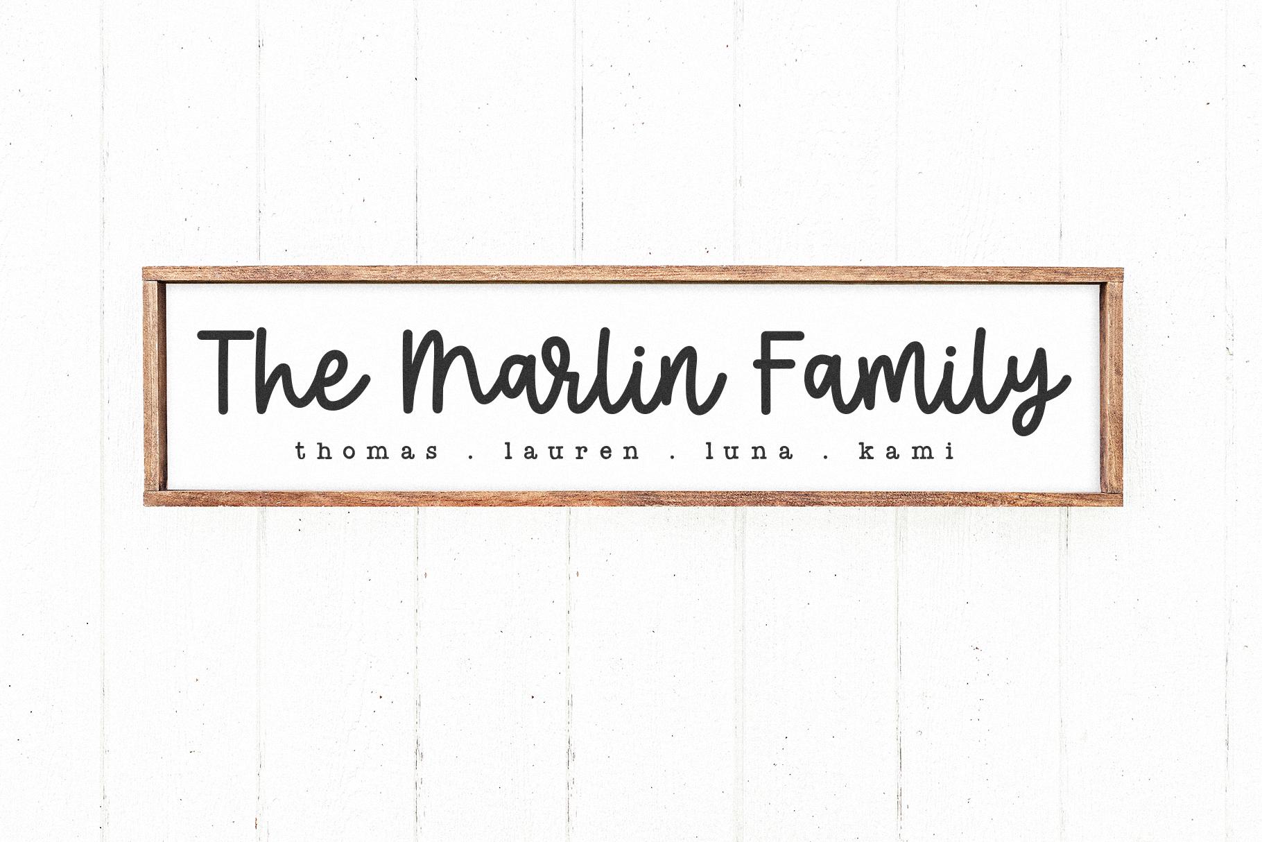 Marsha Script Font - Cute Fonts, Cursive Font, Cricut Fonts, Banner ...