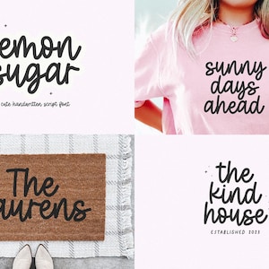 Font Bundle - Cricut Font, Cute Fonts, Cricut Font Bundle, Script Fonts ...