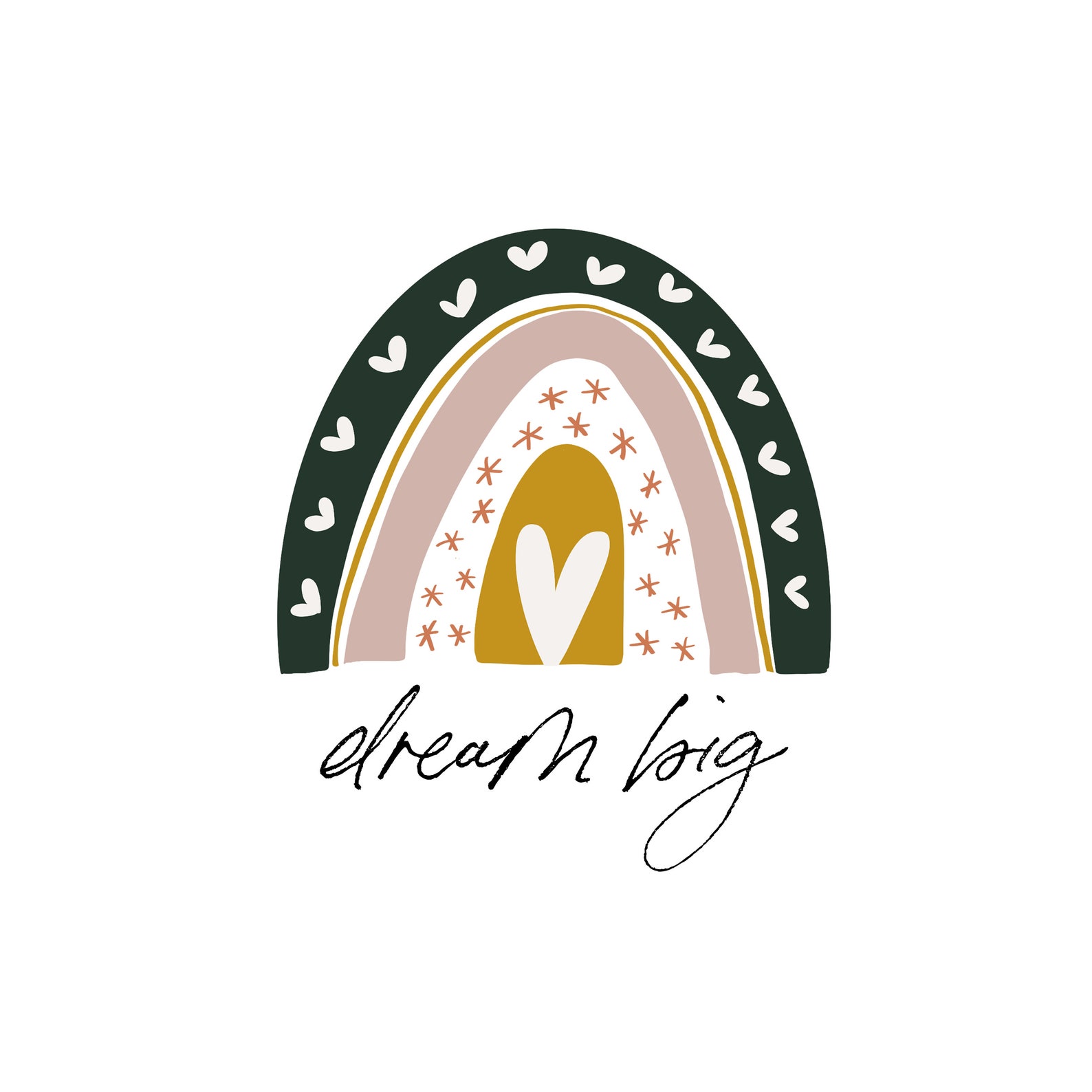 Modern Rainbows Clip Art Collection set 2 - Etsy