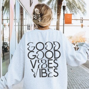 Only Good Vibes Retro Font - Groovy Font, Modern Font, Wavy Font ...