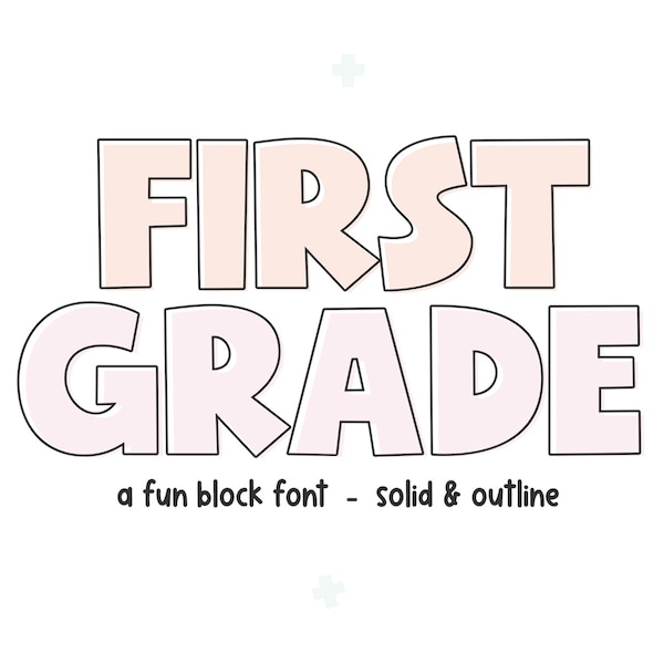 Cricut Font Outline - Etsy