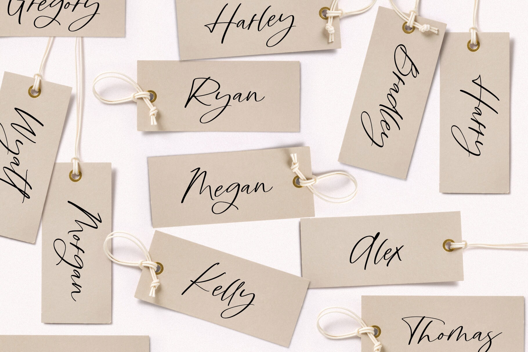 Marigold Font - Modern Handwritten Script, Wedding Font, Brush Font ...
