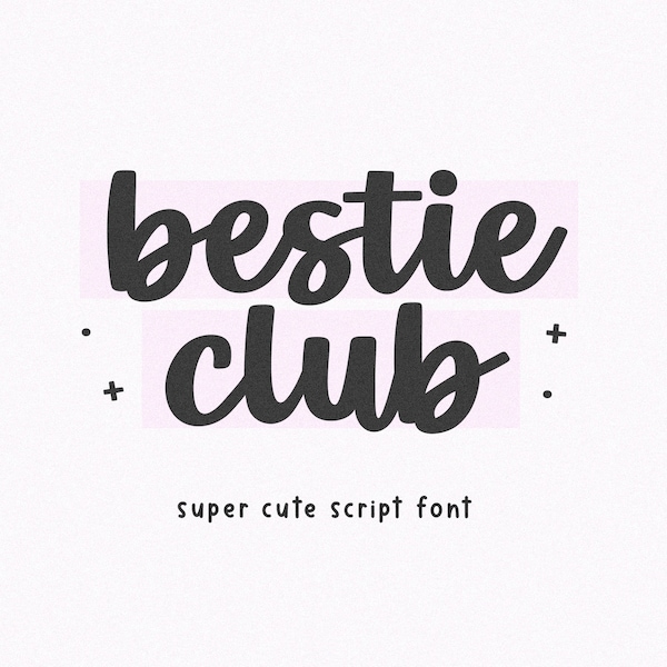 Thick Cursive Font - Etsy