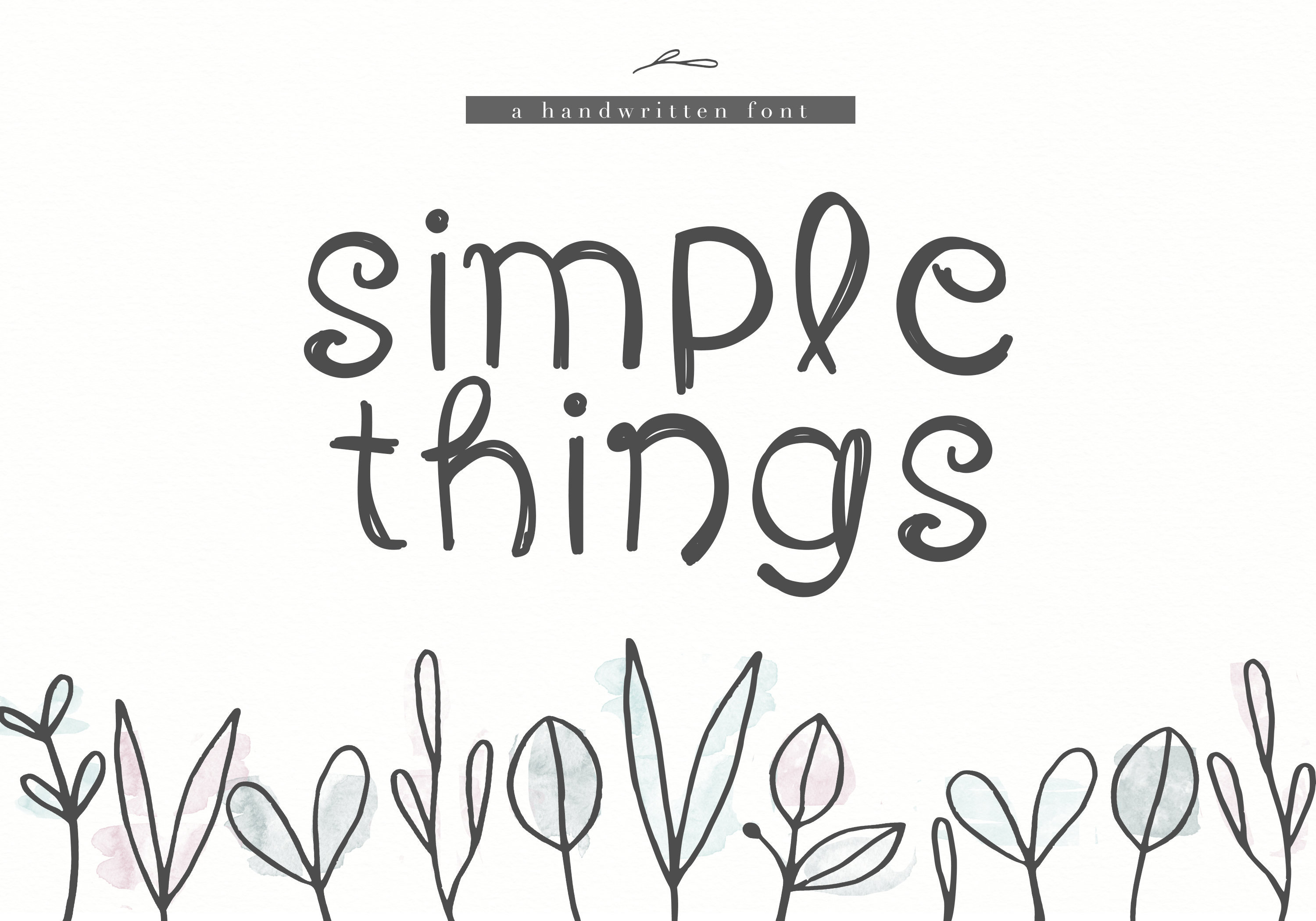 Simple Handwriting Font