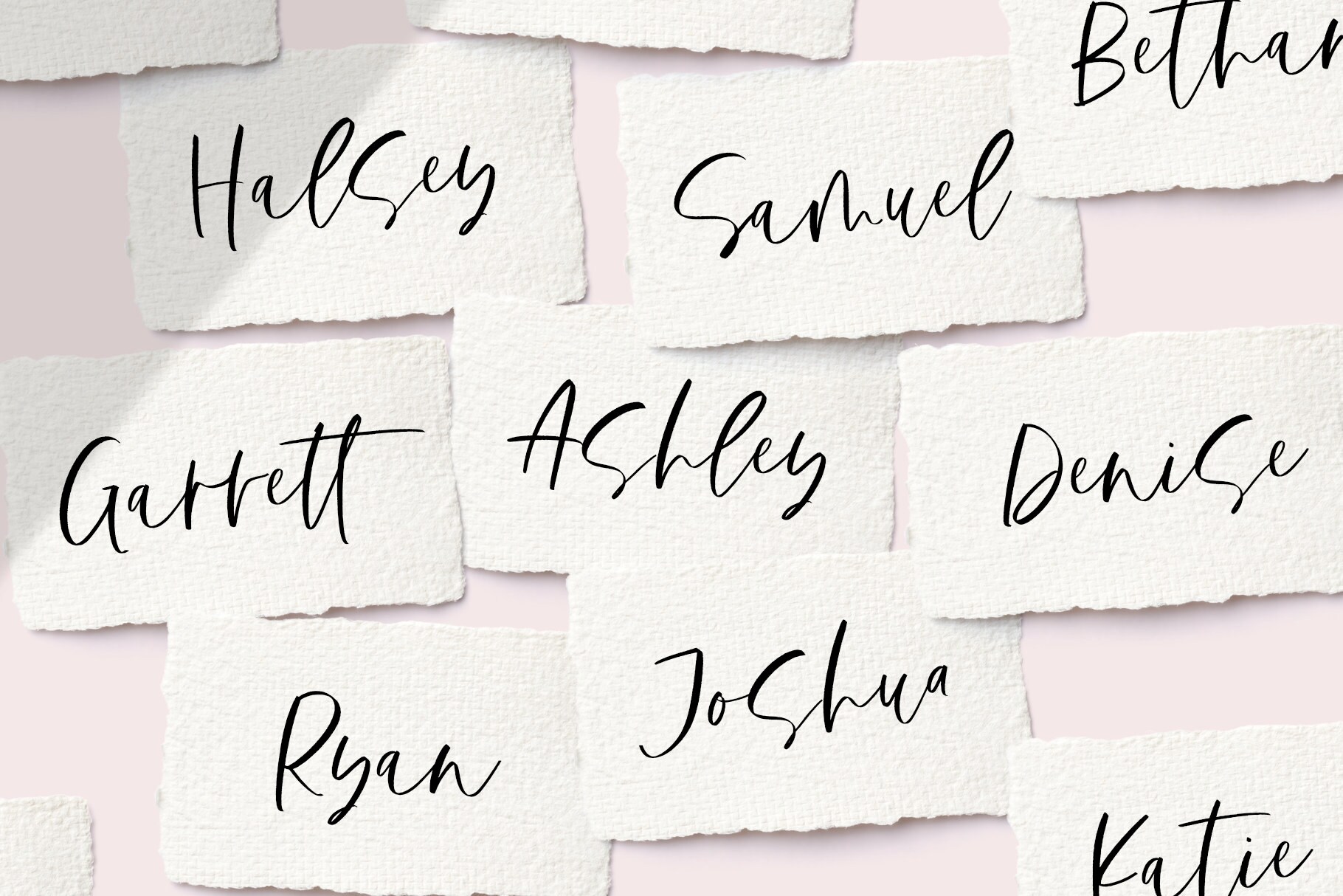 Smitten Font - A Modern Handwritten Script Font, Brush Font, Modern ...