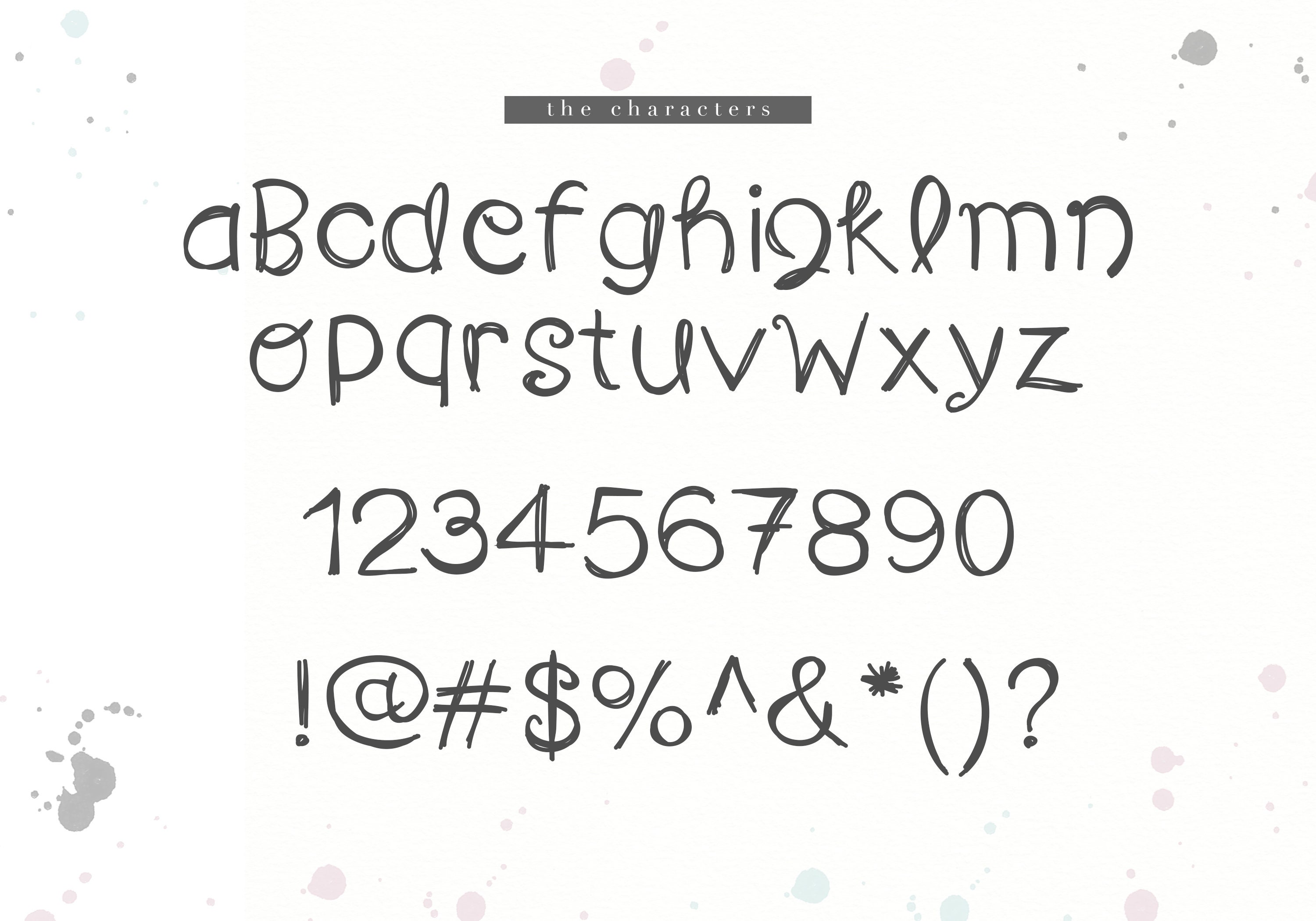 Simple Things - Fun Handwritten Font - TTF / OTF - Etsy