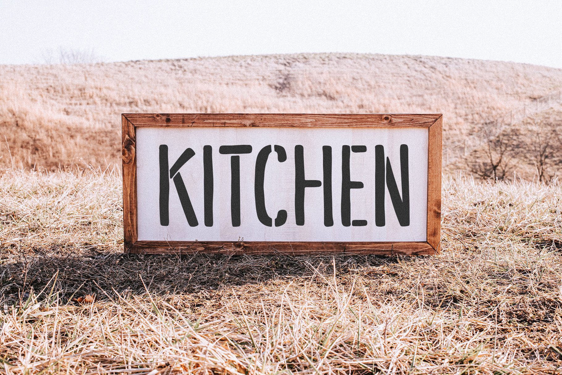 Pantry Font - Stencil Font, Farmhouse Font, Cricut Fonts, Modern Font ...