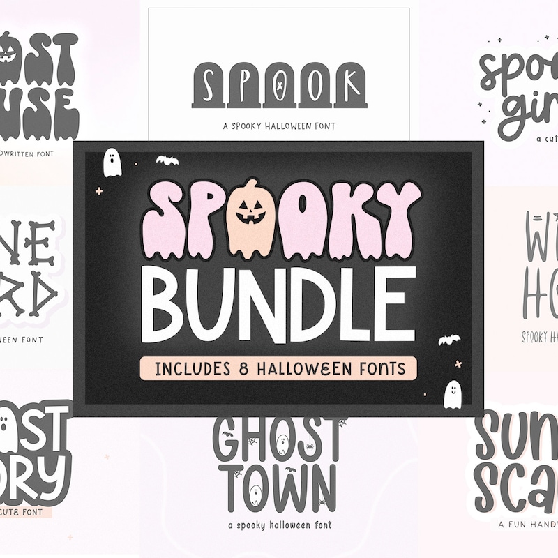 Spooky Svg - Etsy