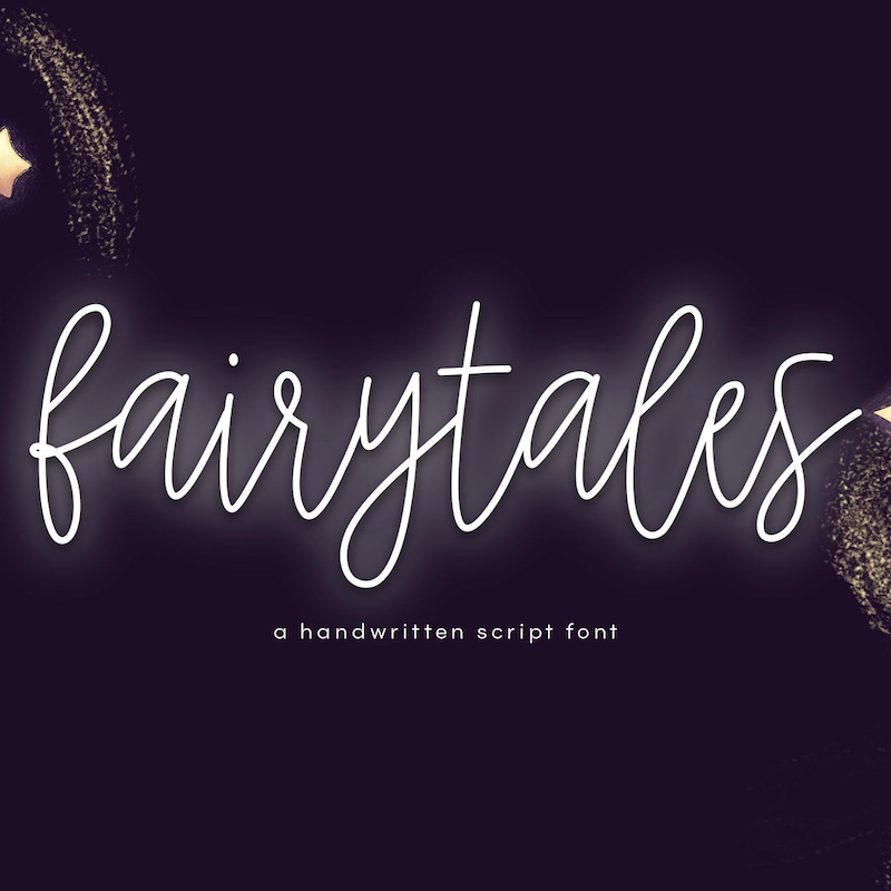 Fairy Tale Font - Etsy