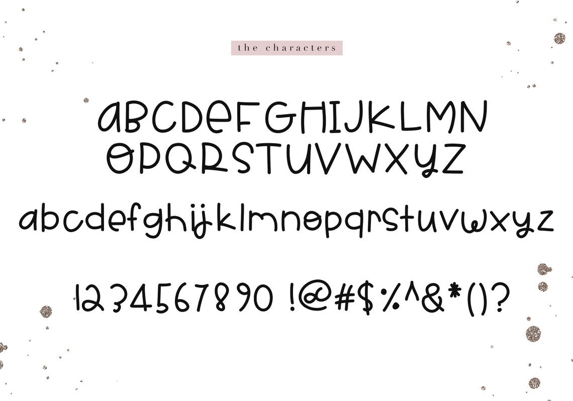 Ella - A Cute Handwritten Font - TTF / OTF - Etsy