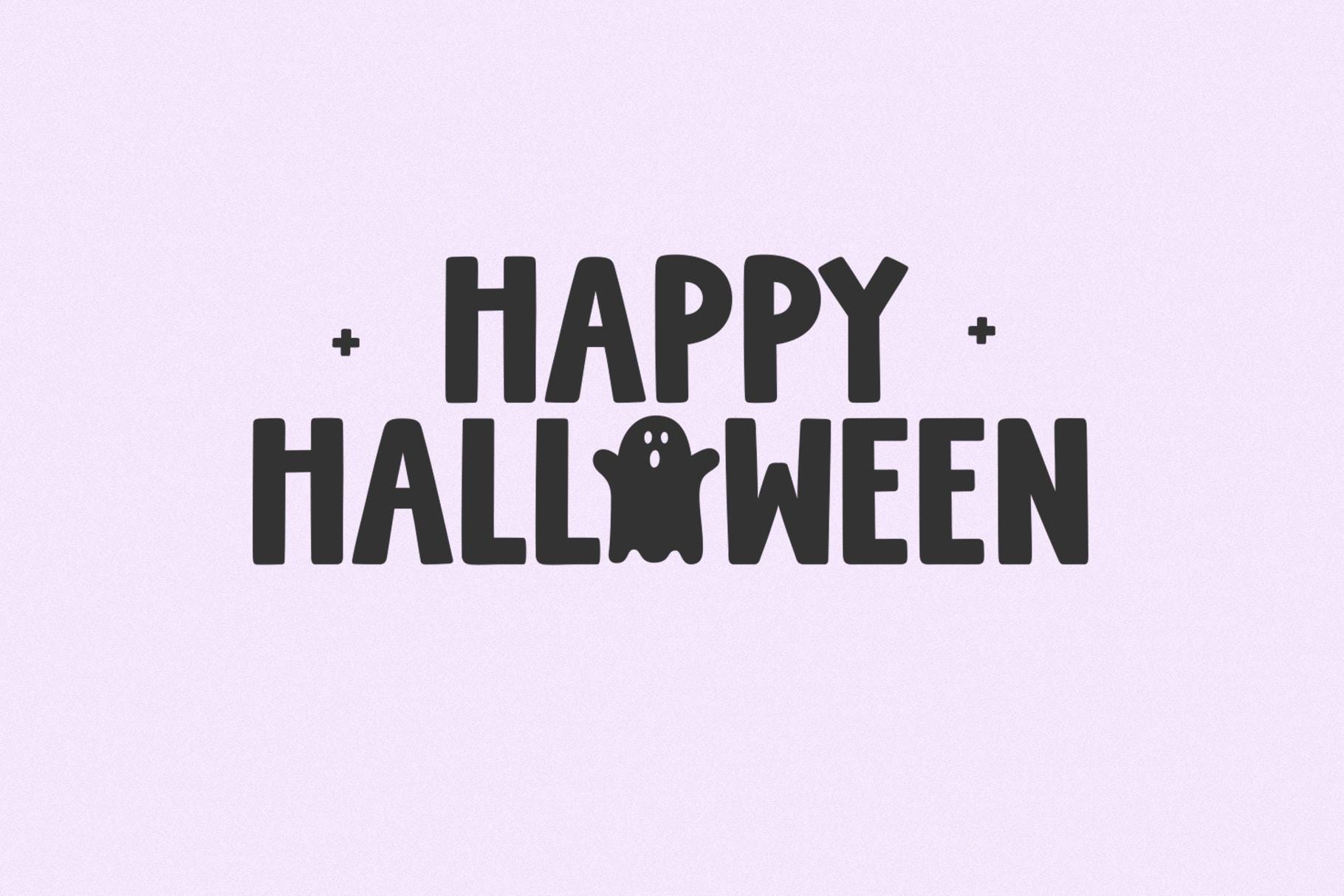 Ghosted Font - Halloween Font, Cricut Font, Fonts for Cricut, Ghost ...
