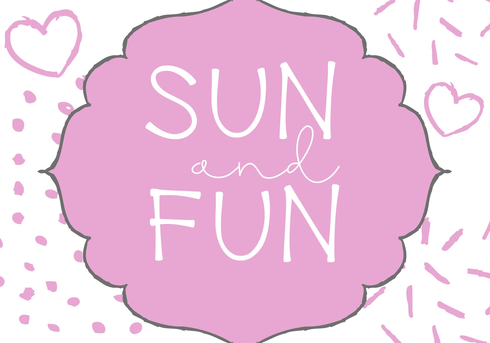 Water Park A Cute Handwritten Font TTF / OTF - Etsy