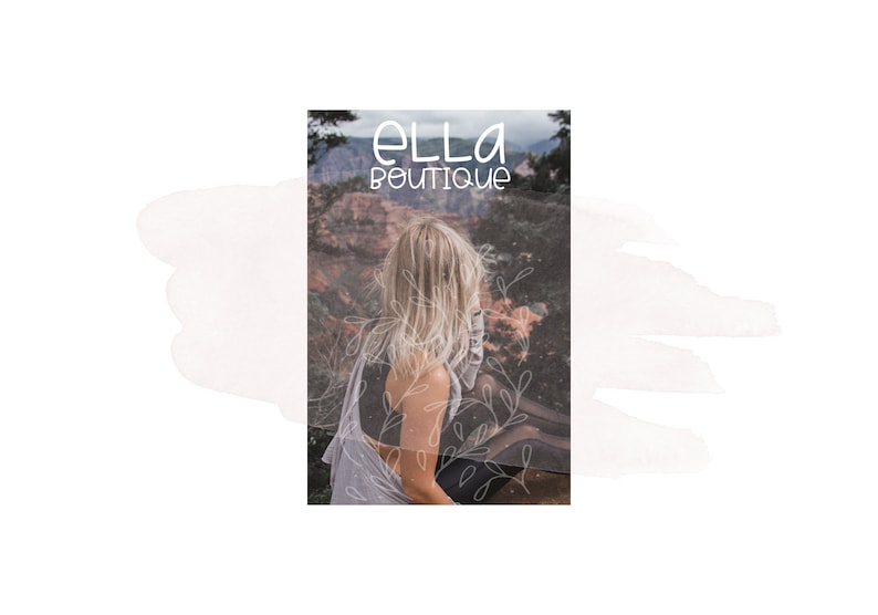 Ella - A Cute Handwritten Font - TTF / OTF - Etsy