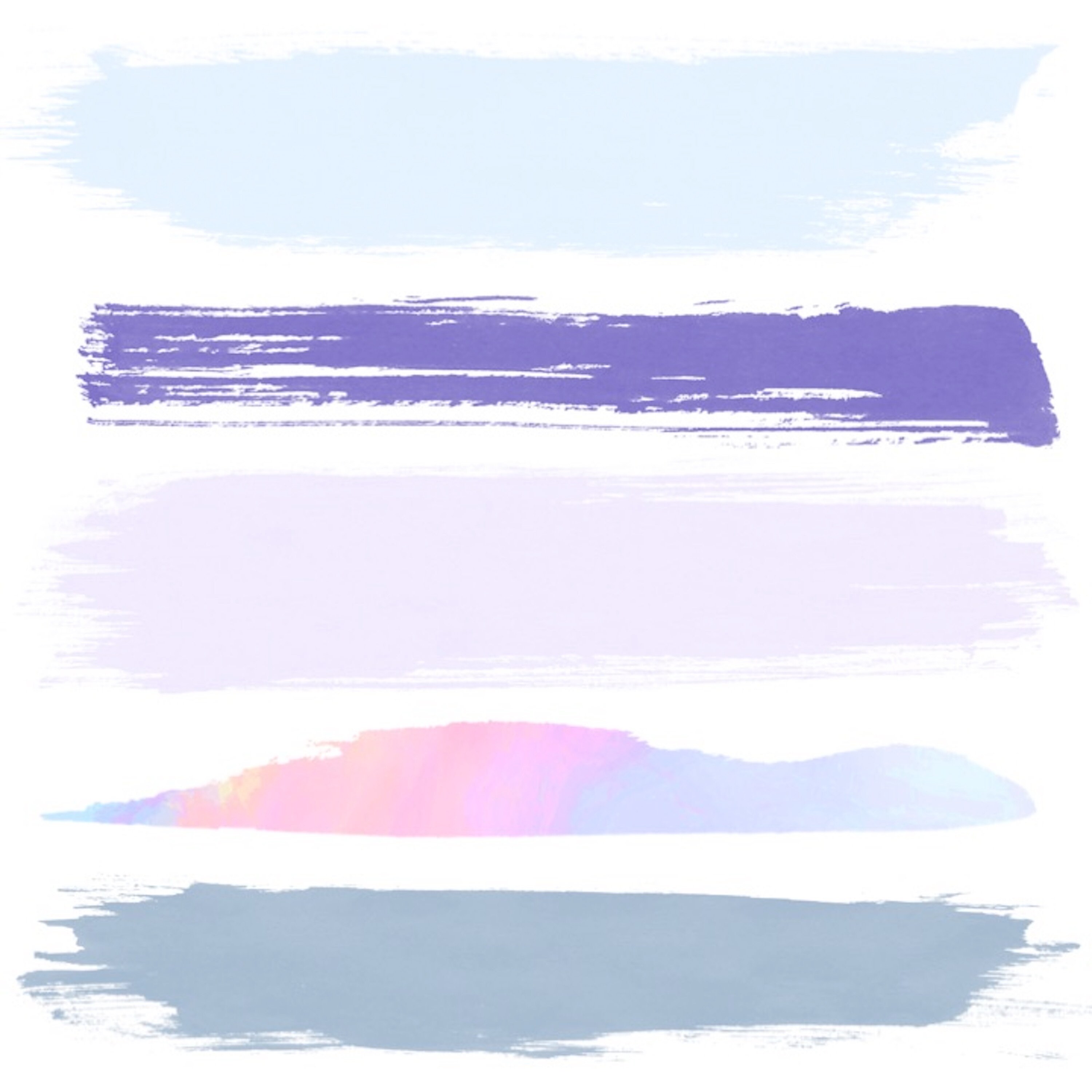 Watercolor Unicorn Brushstrokes Unicorn Clipart Glitter - Etsy