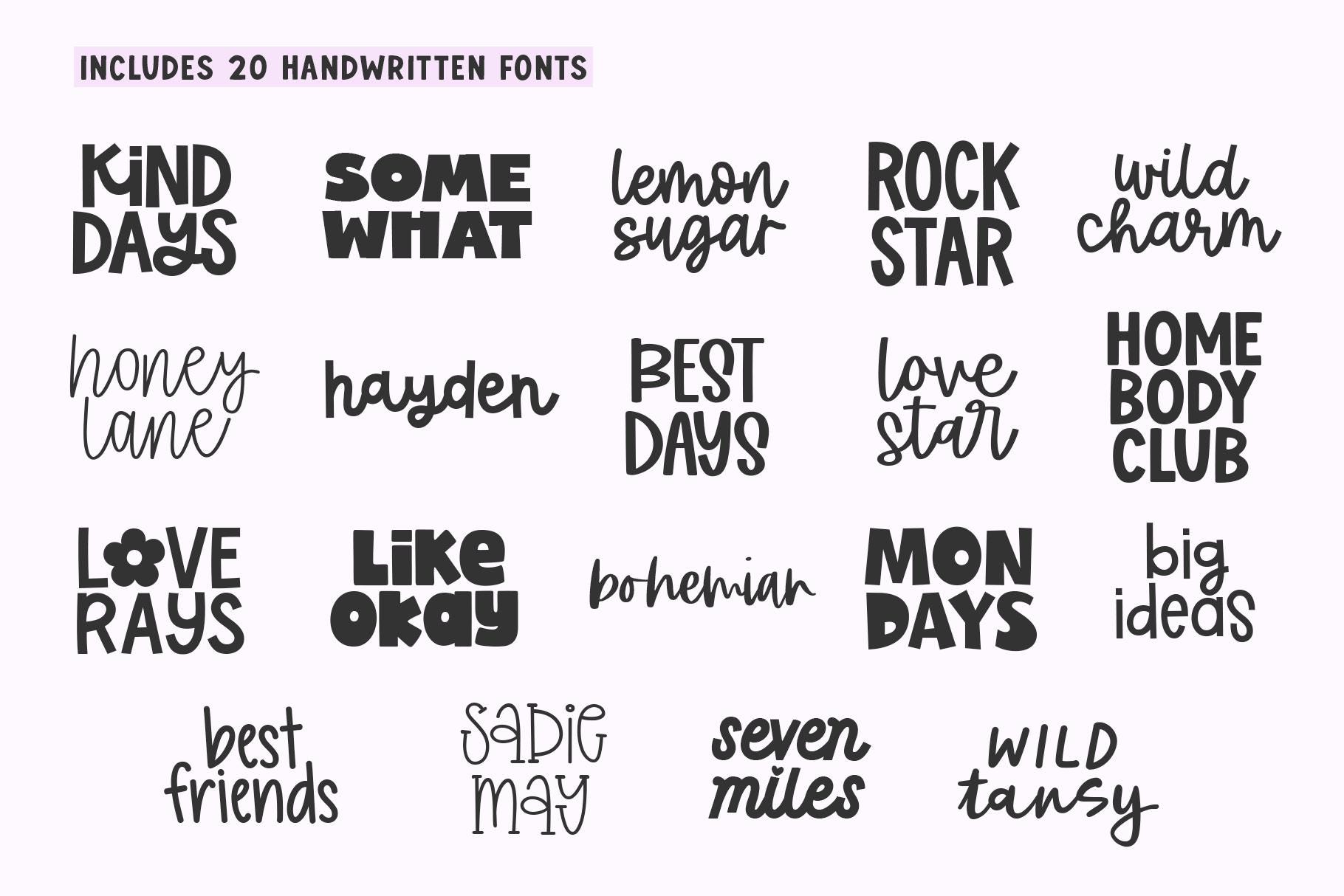 Font Bundle - Cricut Font, Cute Fonts, Cricut Font Bundle, Script Fonts ...