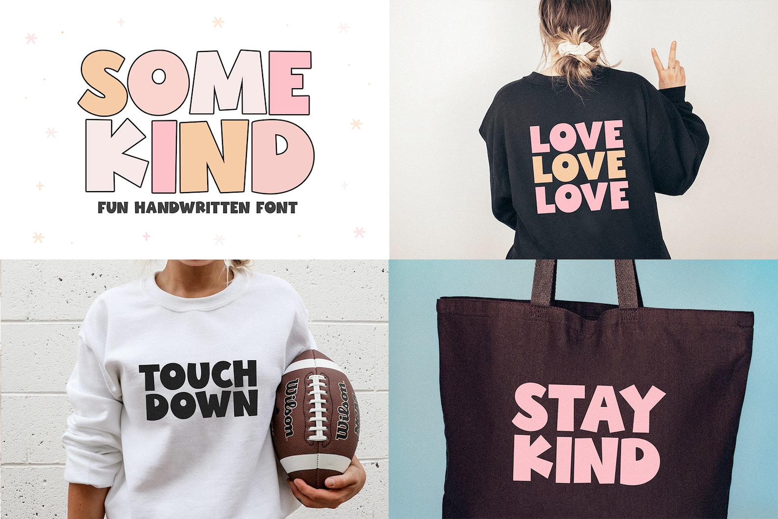 Font Bundle Cute Fonts Cricut Font Bundle Script Fonts - Etsy