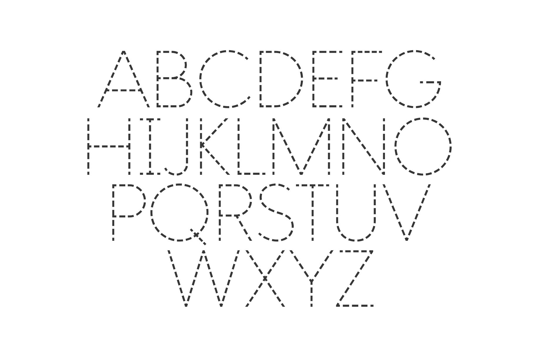 School Days Tracing Font Teacher Font Student - Etsy