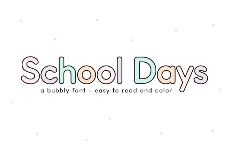 School Fonts Bundle Tracing Fonts Handwriting Lines Fonts - Etsy