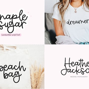 Font Bundle - Cute Fonts, Cricut Font Bundle, Script Fonts, Fonts for ...