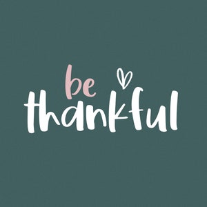 Thankful Font - Fun Handwritten Font, Fonts for Cricut, Procreate Font ...