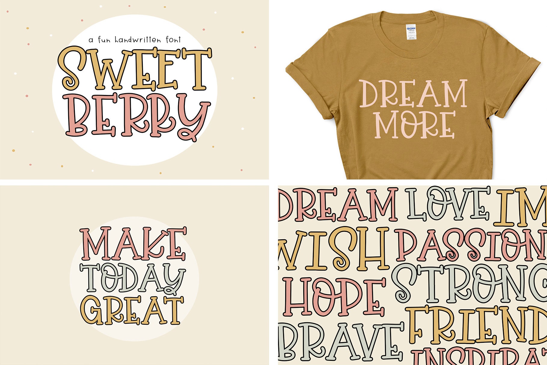 Font Bundle 14 Fonts for Crafters Cute Fonts Cricut Fonts - Etsy