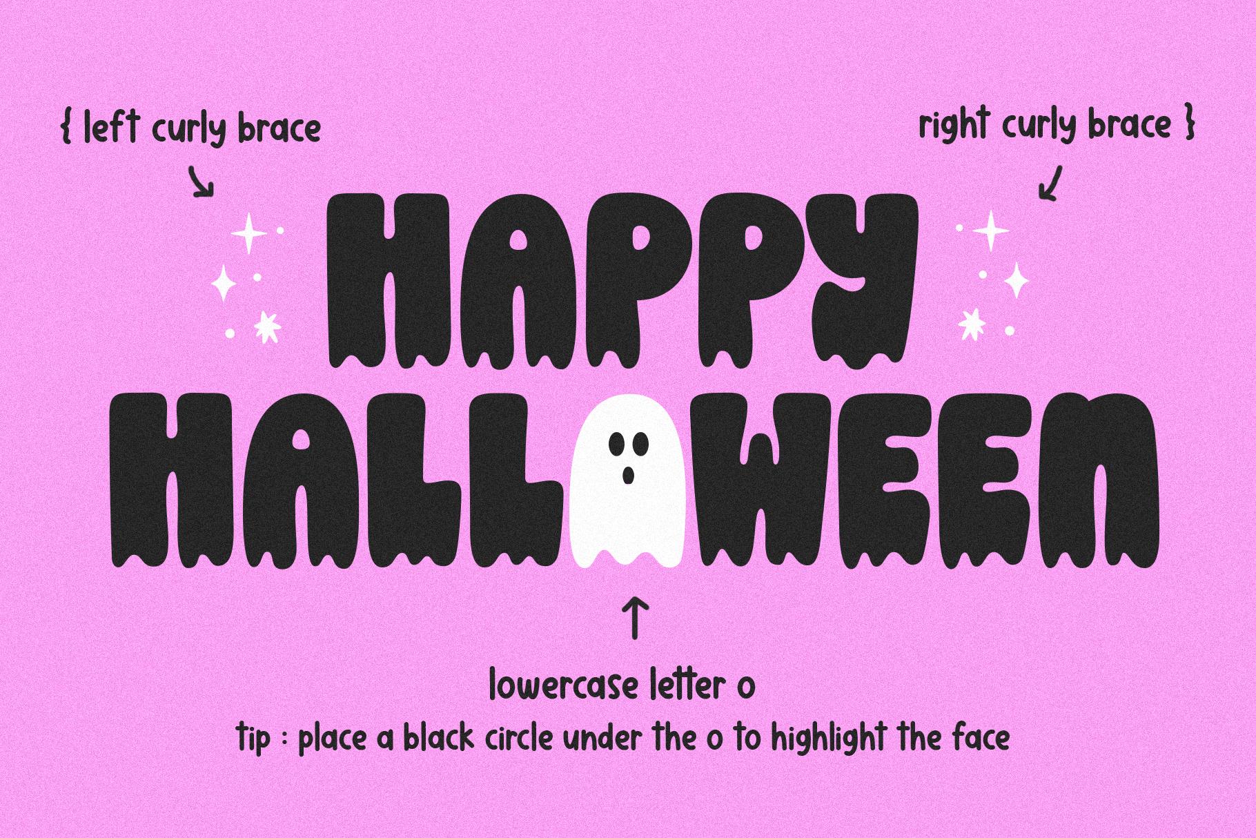 Boo Club Font - Halloween Font, Dripping Font, Cricut Font, Scary Font ...
