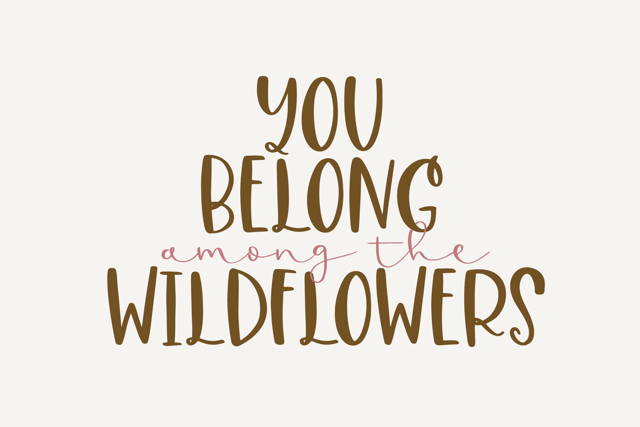 Pink Daisy Font - Fun & Quirky Handwritten Font, Cricut Font, Crafting ...