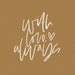 Always Font A Handwritten Signature Script Font, Modern Calligraphy ...