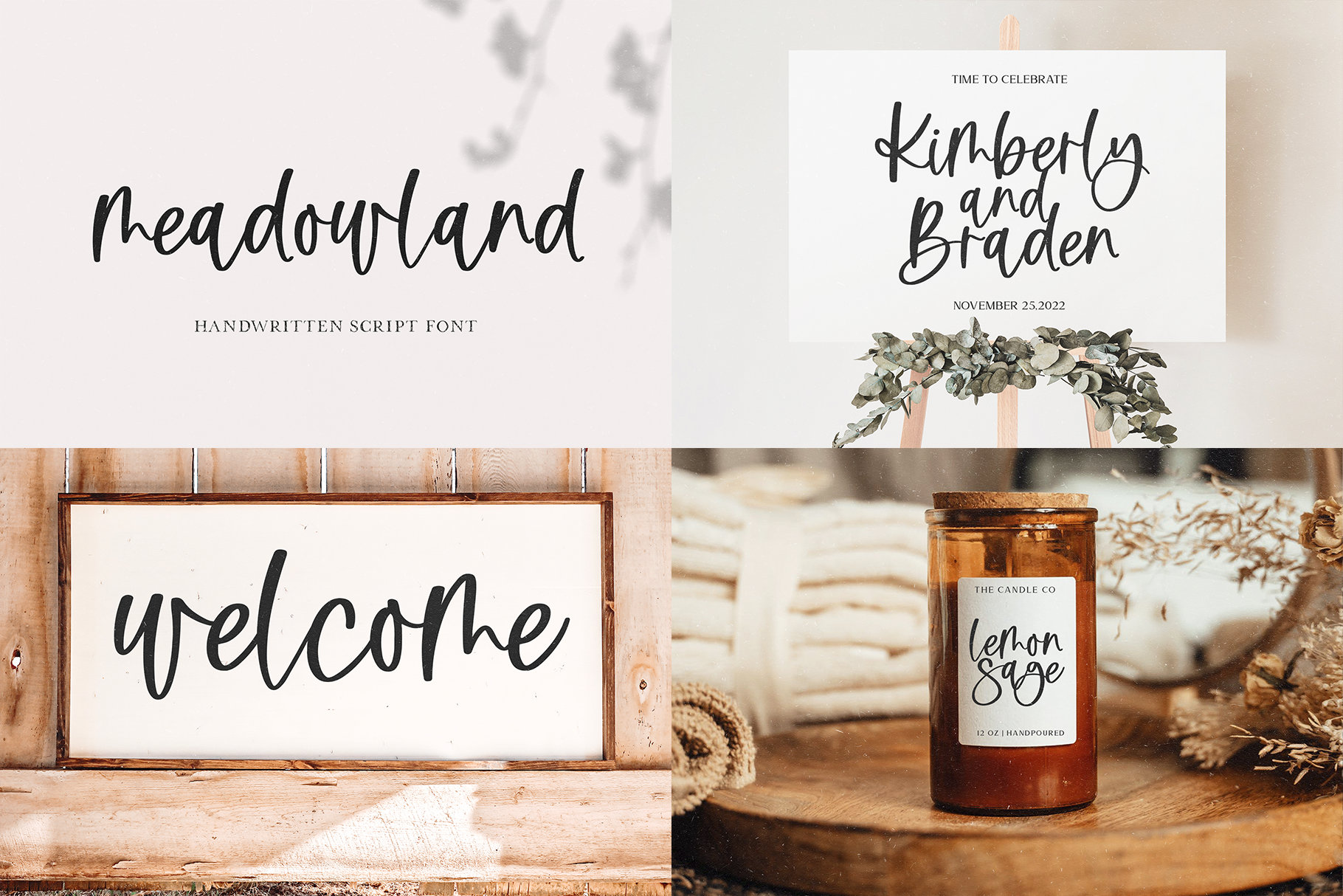 Farmhouse Font Bundle - Cricut Fonts, Farmhouse Fonts, Rustic Fonts ...