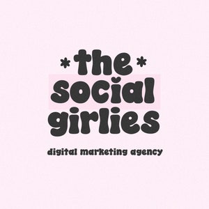 Social Club Font - Bubbly Font, Cute Font, Cricut Fonts, Procreate ...