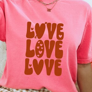 Lovedays Retro Font - Groovy Font, Valentine Font, Hippie Font, Cricut ...