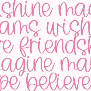 Sunset Chaser Font - Bouncy Handwritten Script Font, Cricut Fonts ...