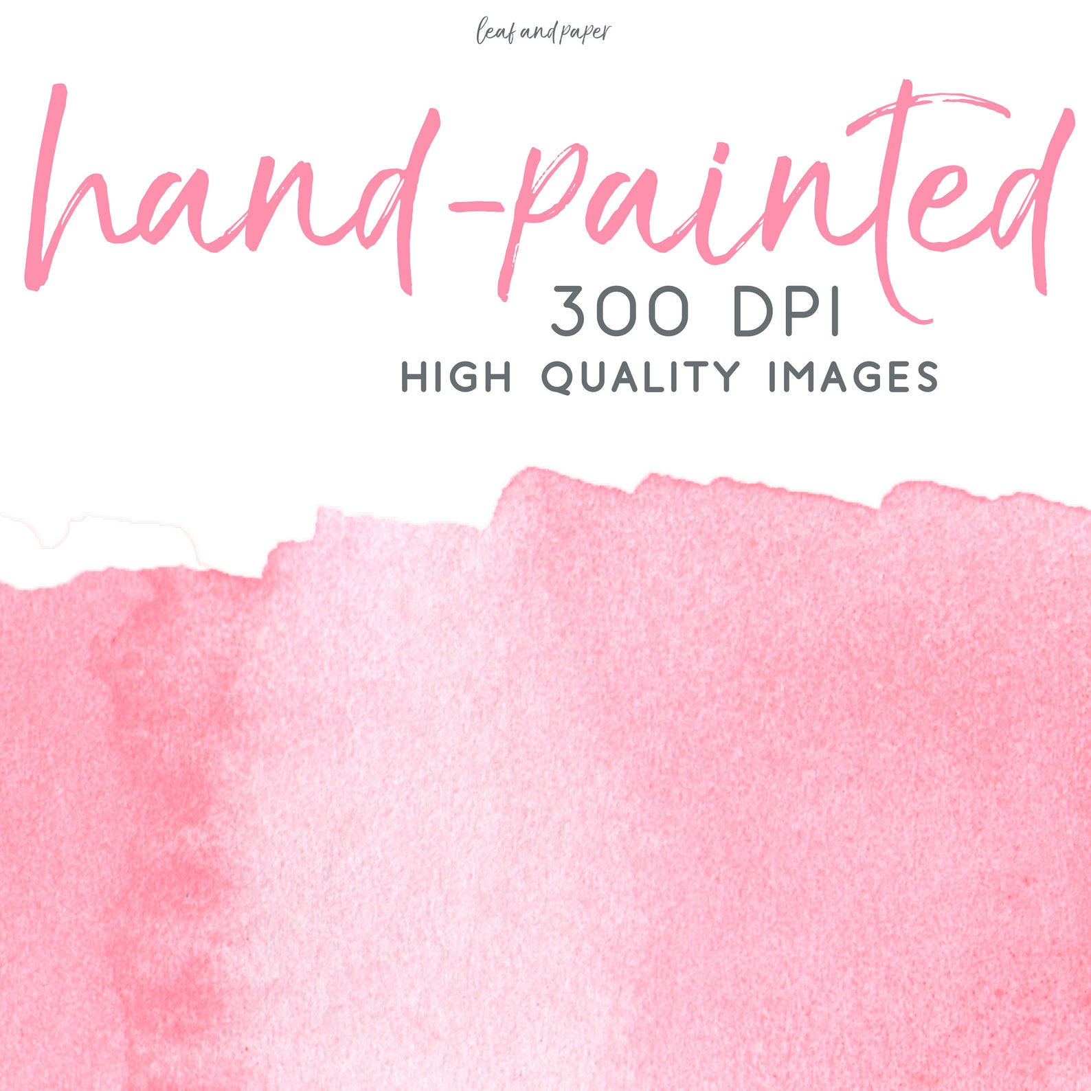 Watercolor PINK FLAMINGO Swatches Watercolor Clipart | Etsy