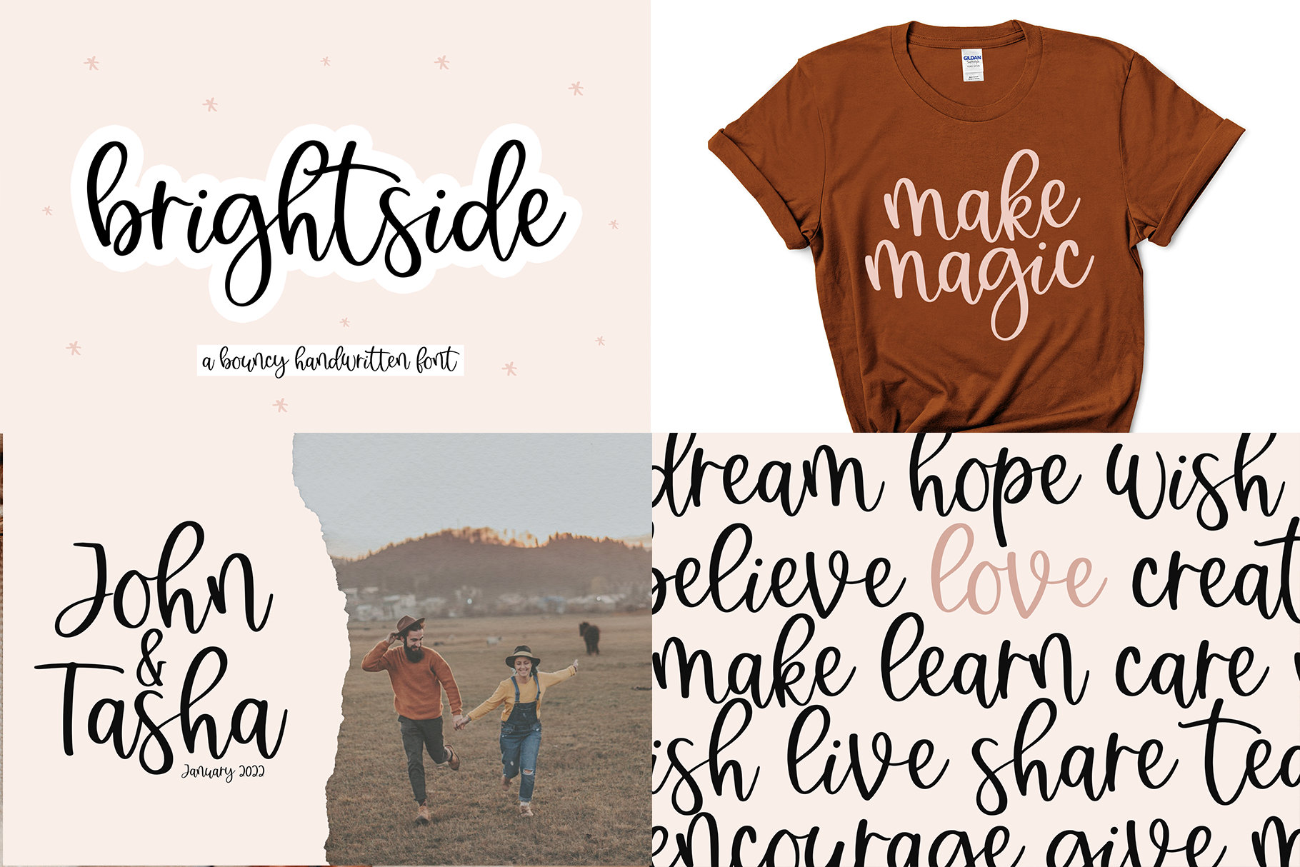 Font Bundle Cute Fonts Cricut Font Bundle Script Fonts - Etsy