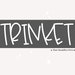 Trinket Fun Handwritten Font TTF / OTF - Etsy