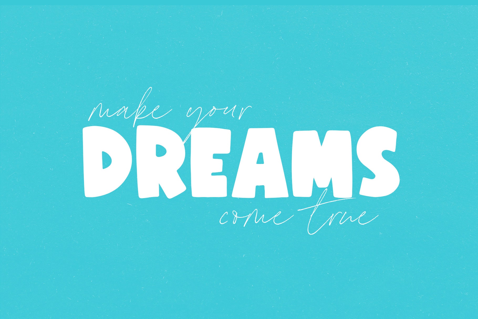 Joyful Font Bold Handwritten Font Bubbly Font Cricut - Etsy