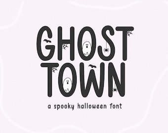 Halloween Font, Spider Font, Cricut Font, Spooky Font, Fonts for Cricut ...
