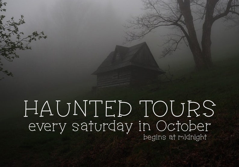 Haunted House - Fun Handwritten Font - TTF / OTF - Etsy