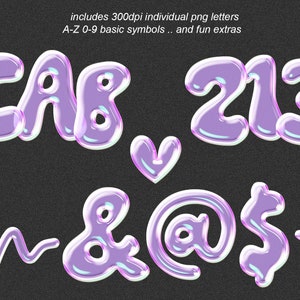 Good Days 3D PNG Letters, Y2K Letters, Retro Alphabet, Psychedelic ...