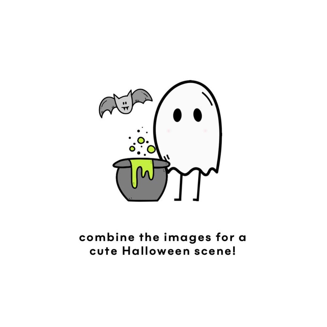Cute Fall and Halloween Clip Art - Halloween Illustrations, Fall ...