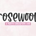 Rosewood Font Quirky Handwritten Font, Cricut Fonts, Fonts for Crafts ...