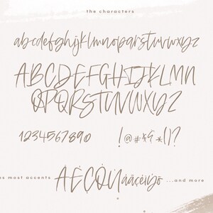 Darling Font - Handwritten Brush Script Font, Wedding Font, Textured ...