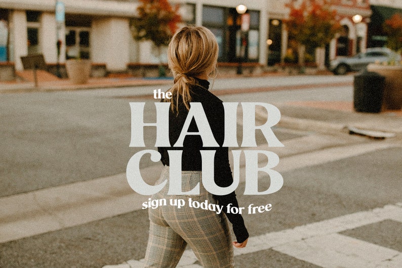 The Love Club Font Serif Font Modern Font Cricut Font - Etsy